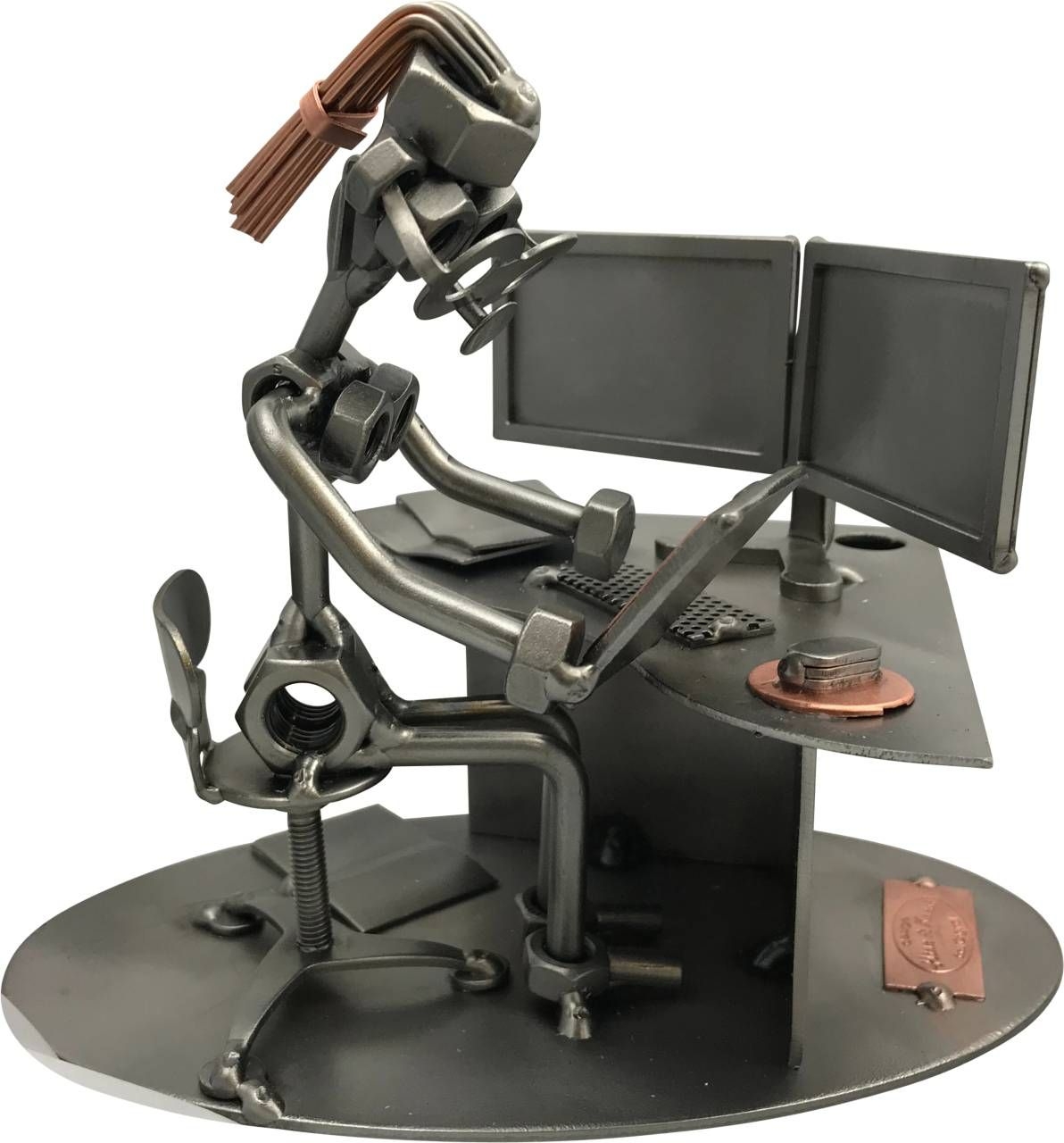 IJzersterkegeschenken.nl - Cadeau beeldje - Kantoormedewerkster cadeau ...